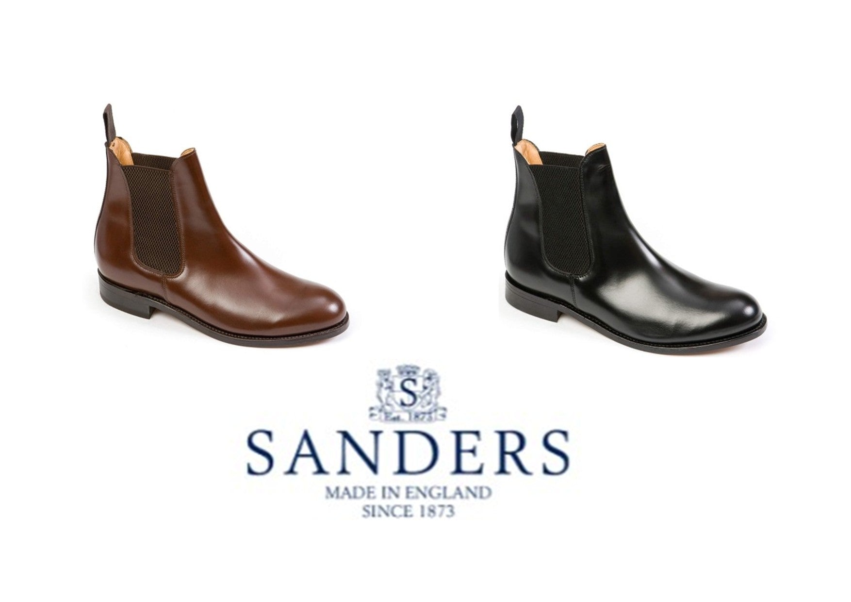 Chelsea Boot by Sanders and Sanders - Leather - (1864) – blackmansshoes